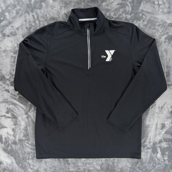 Sport-Tek | Jackets & Coats | Sporttek Black Quarter Zip Pullover Ymca ...